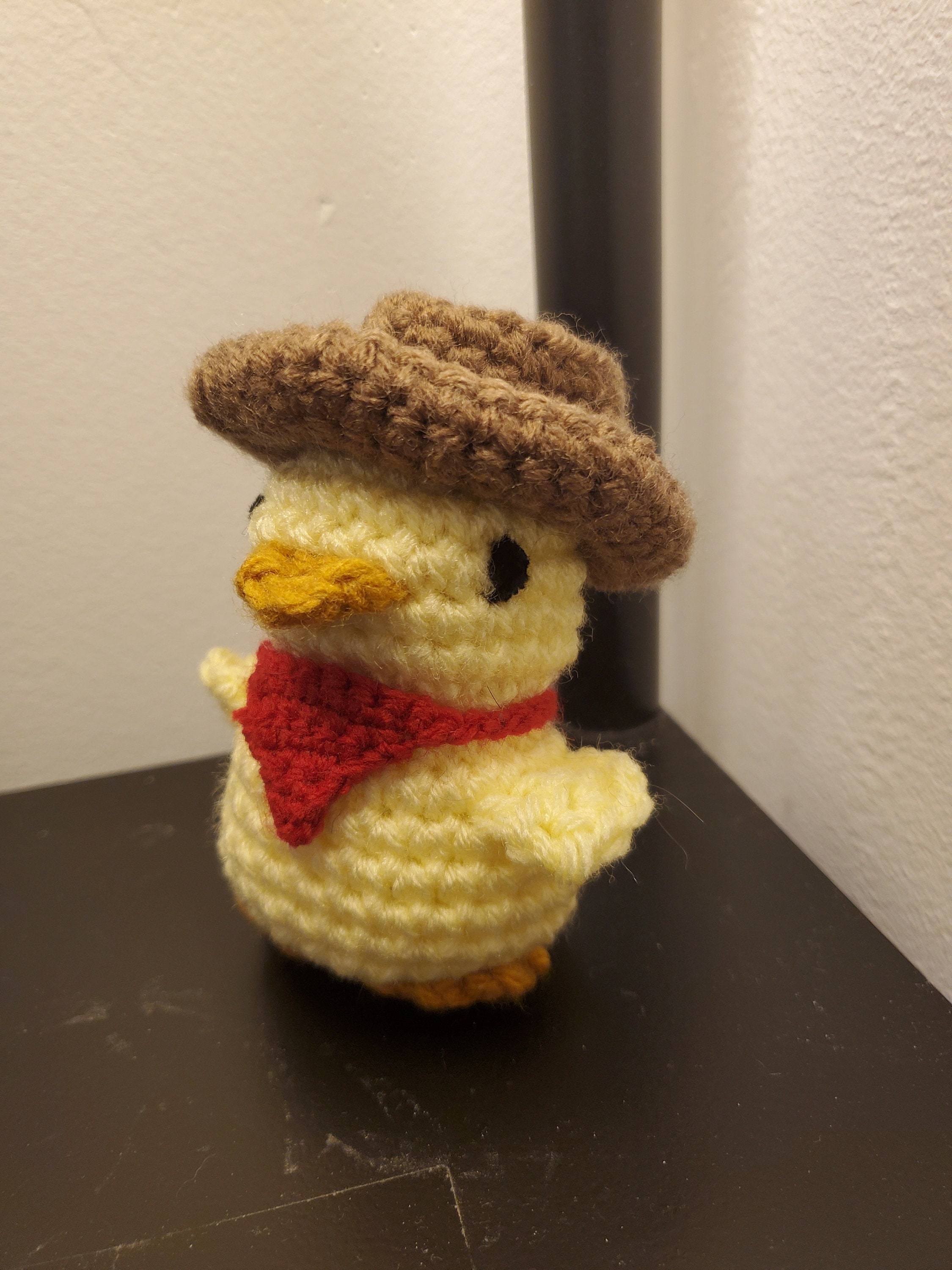 Crochet Duck Plushie Small Amigurumi Stuffed Animal Bird Plush Toy Cute ...