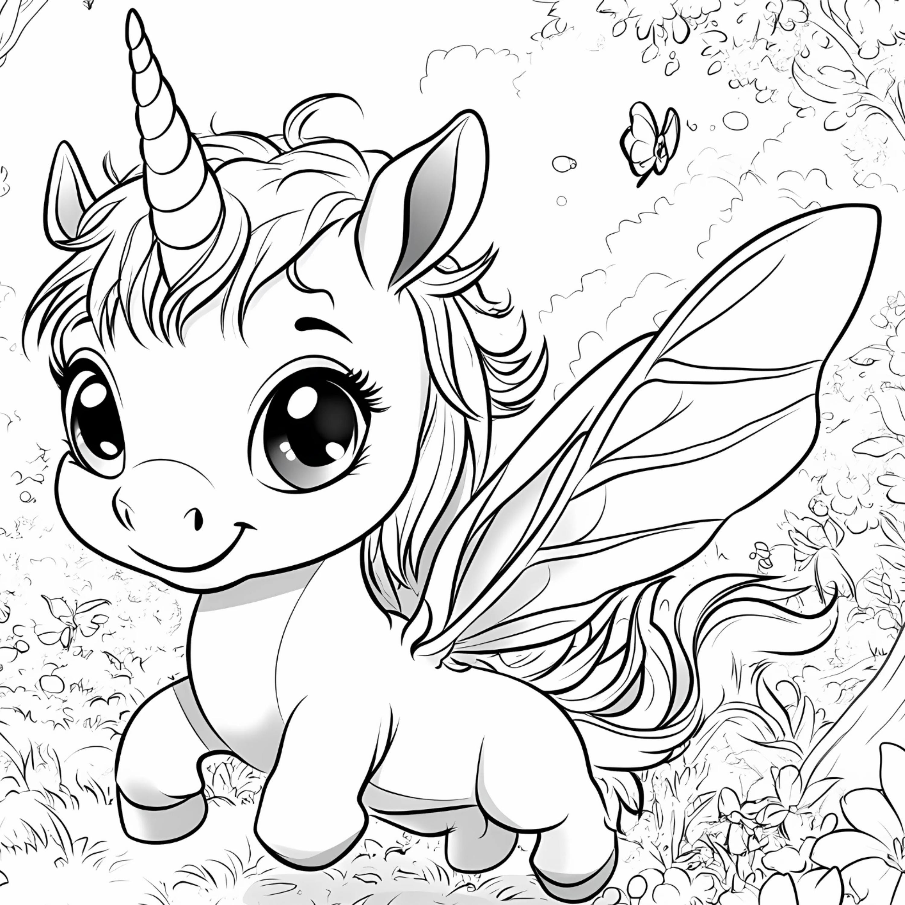 Magical World Coloring Pages for Kids, Fun Printable Artwork, Creative ...