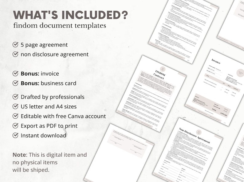 Findom Contract, Financial Dominatrix Services Agreement, Non Disclosure Agreement, Findom Debt ...