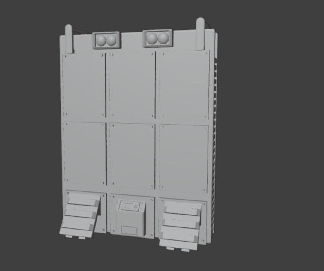 UNSC Concrete Barrier Flashpoint Scale 32mm - Etsy