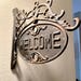 Vintage Cast Iron Welcome Sign - Etsy