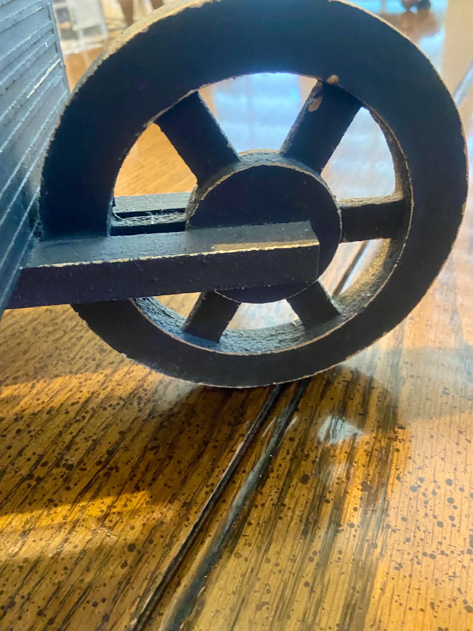 Shabby Chic Wooden Wheelbarrow for Table Decor - Etsy