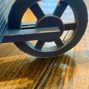 Shabby Chic Wooden Wheelbarrow for Table Decor - Etsy