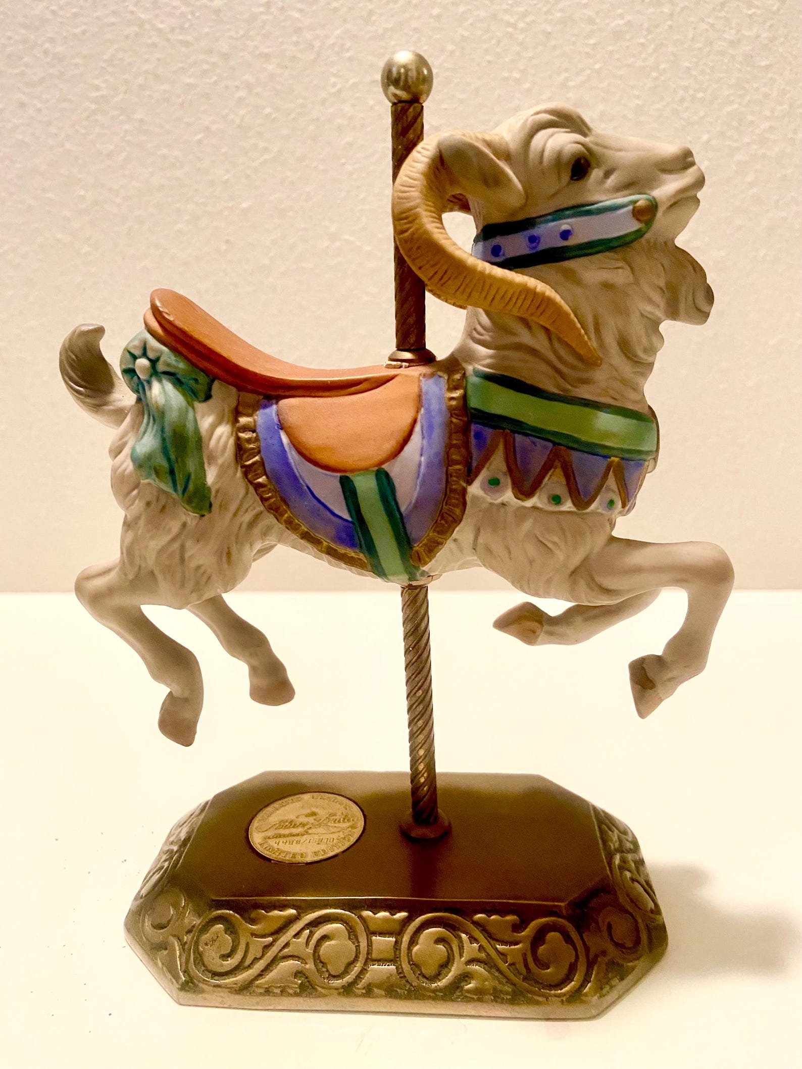 WILLITTS DESIGNS Vintage Limited Edition Tobin Fraley Signed Carousel ...