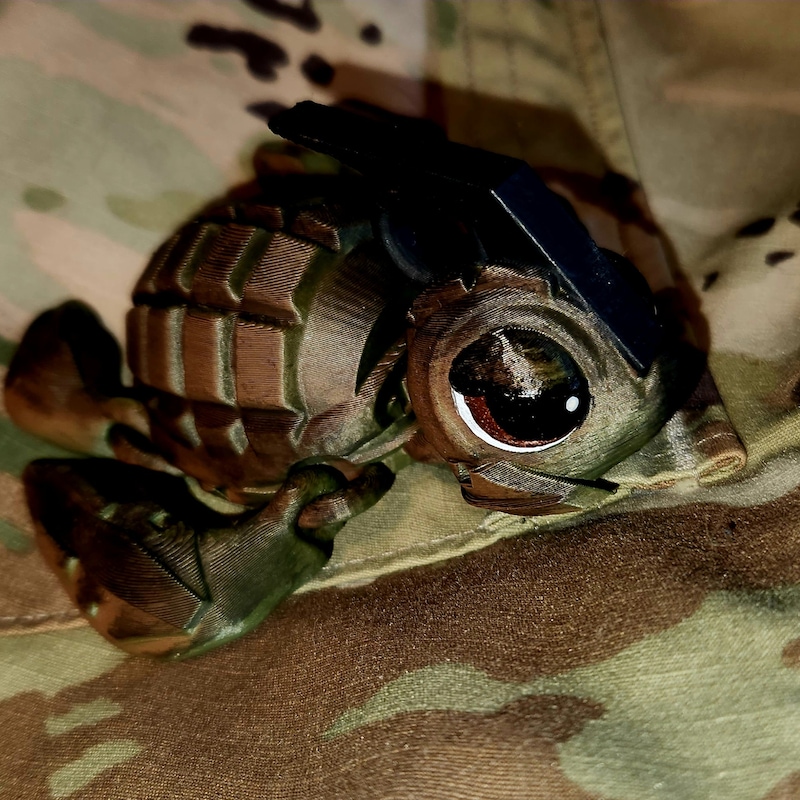 Grenade Fidget Toy - Etsy
