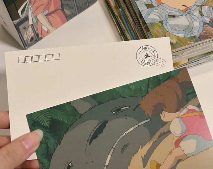Studio Ghibli Postcards (set of 6) - Etsy