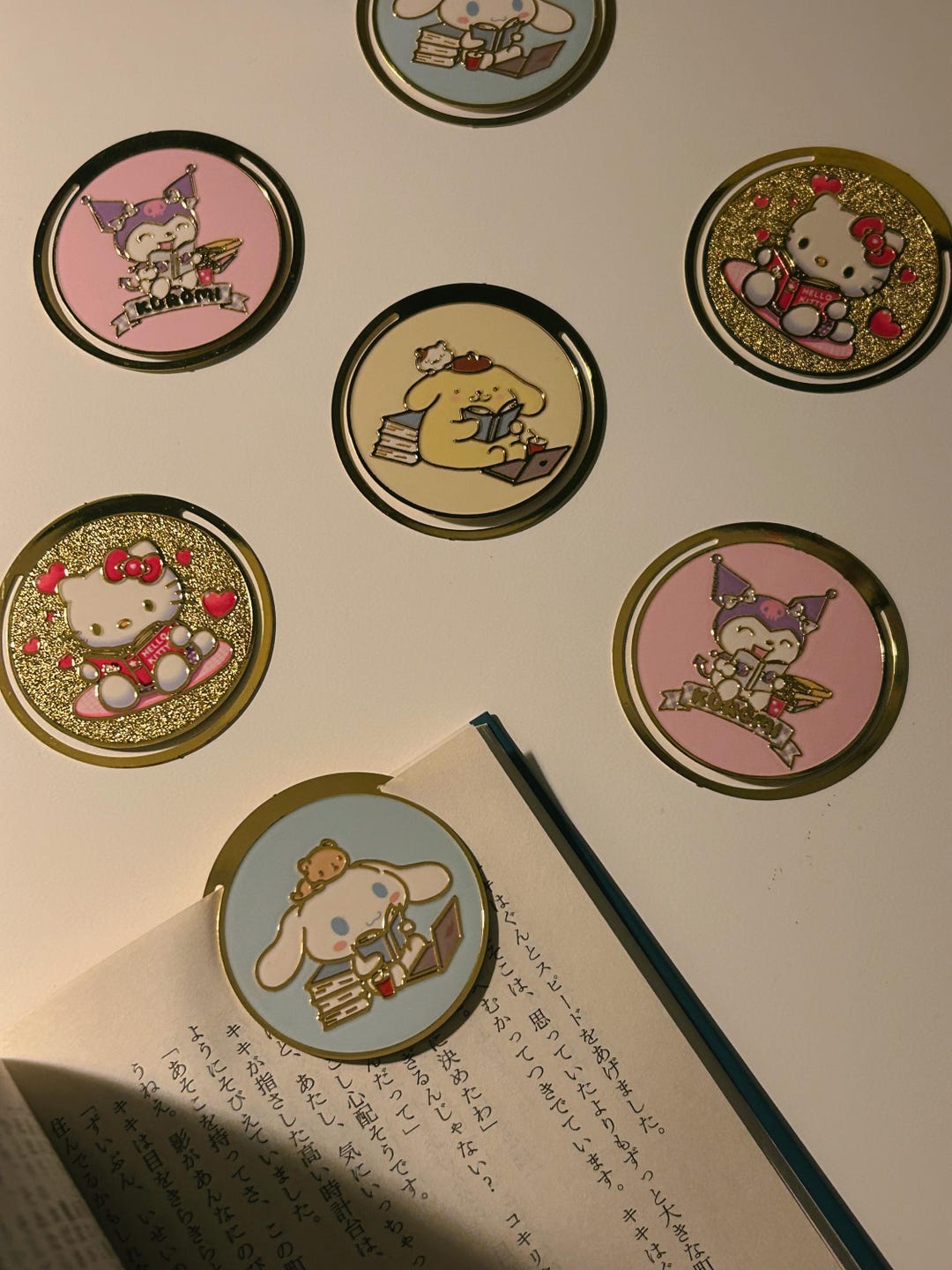 Hello Kitty and Friends Reading Bookmarks | Sanrio - Etsy