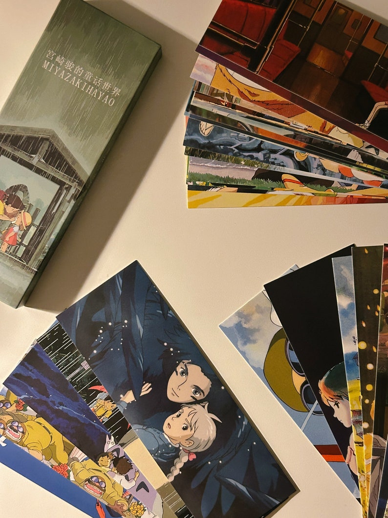 Studio Ghibli Bookmarks (set of 6) - Etsy