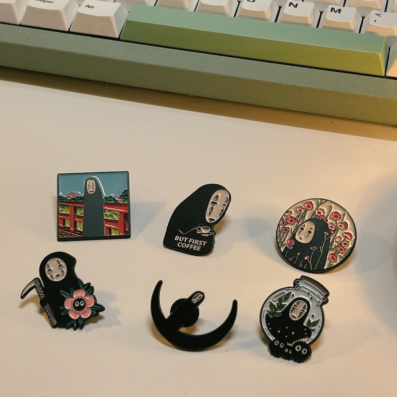 No Face Studio Ghibli - Etsy