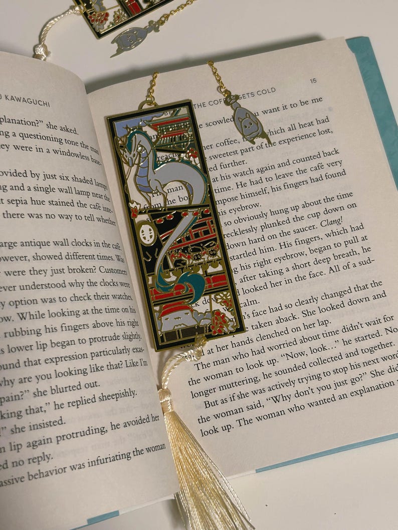 Studio Ghibli Spirited Away Bookmark Anime - Etsy