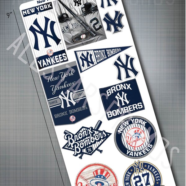 Yankees Decal - Etsy