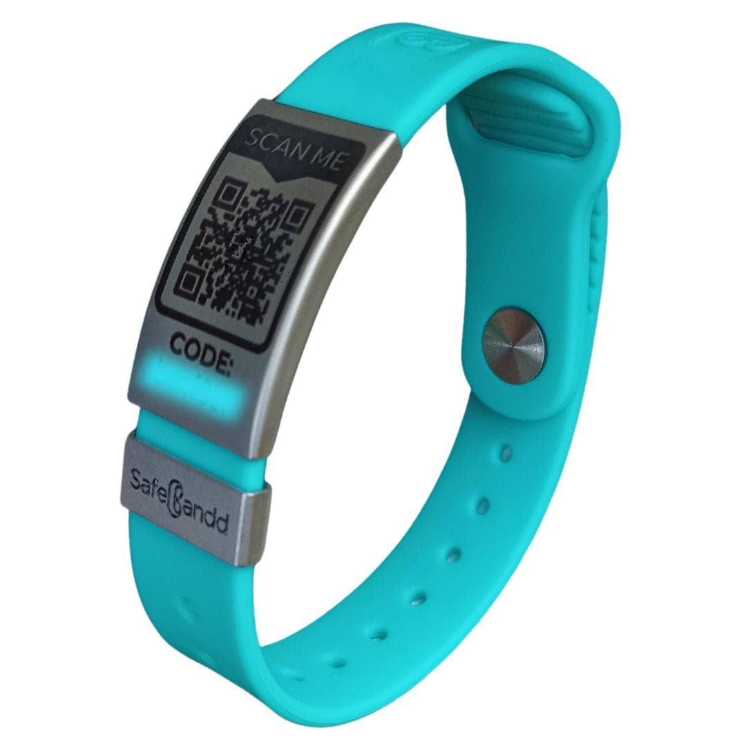 Dementia Medical ID Bracelet: QR Code, Lost Alert, Waterproof - Etsy