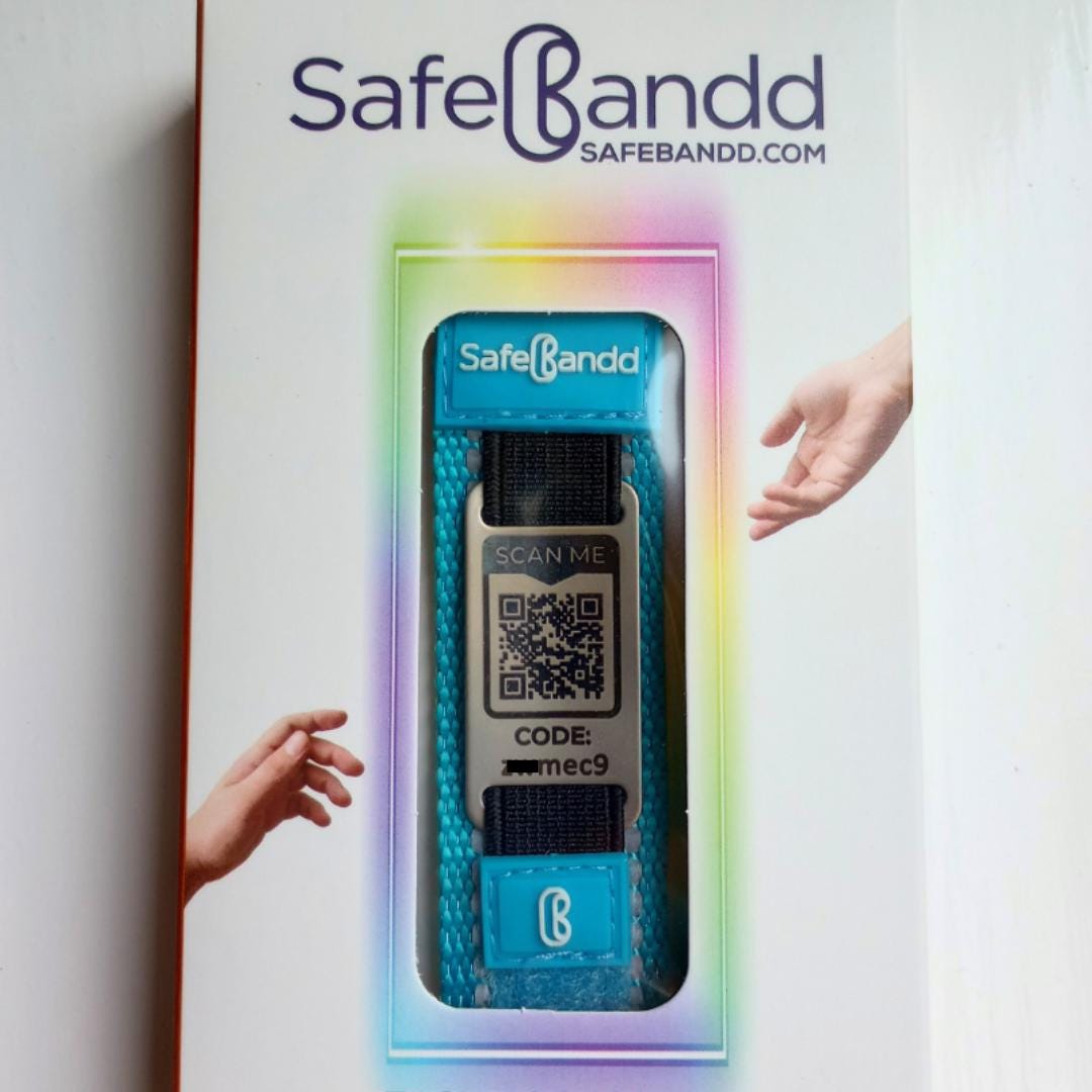 Kids Worry-free QR Code I Adventures Medical ID Travelling Outdoors ...