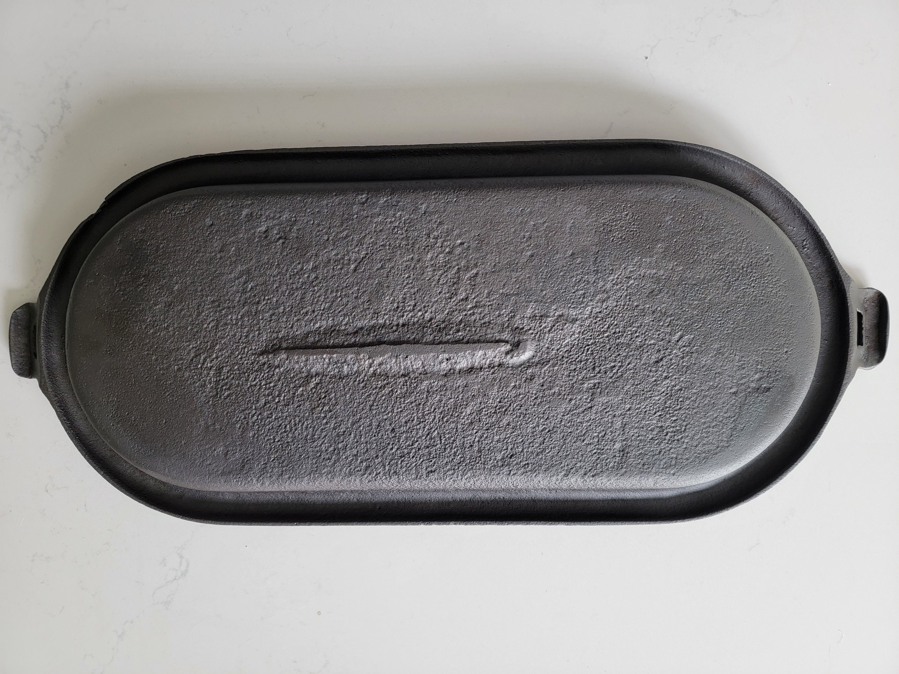 Sad Iron/griddle Cast Iron Pre-1900, Restored - Etsy