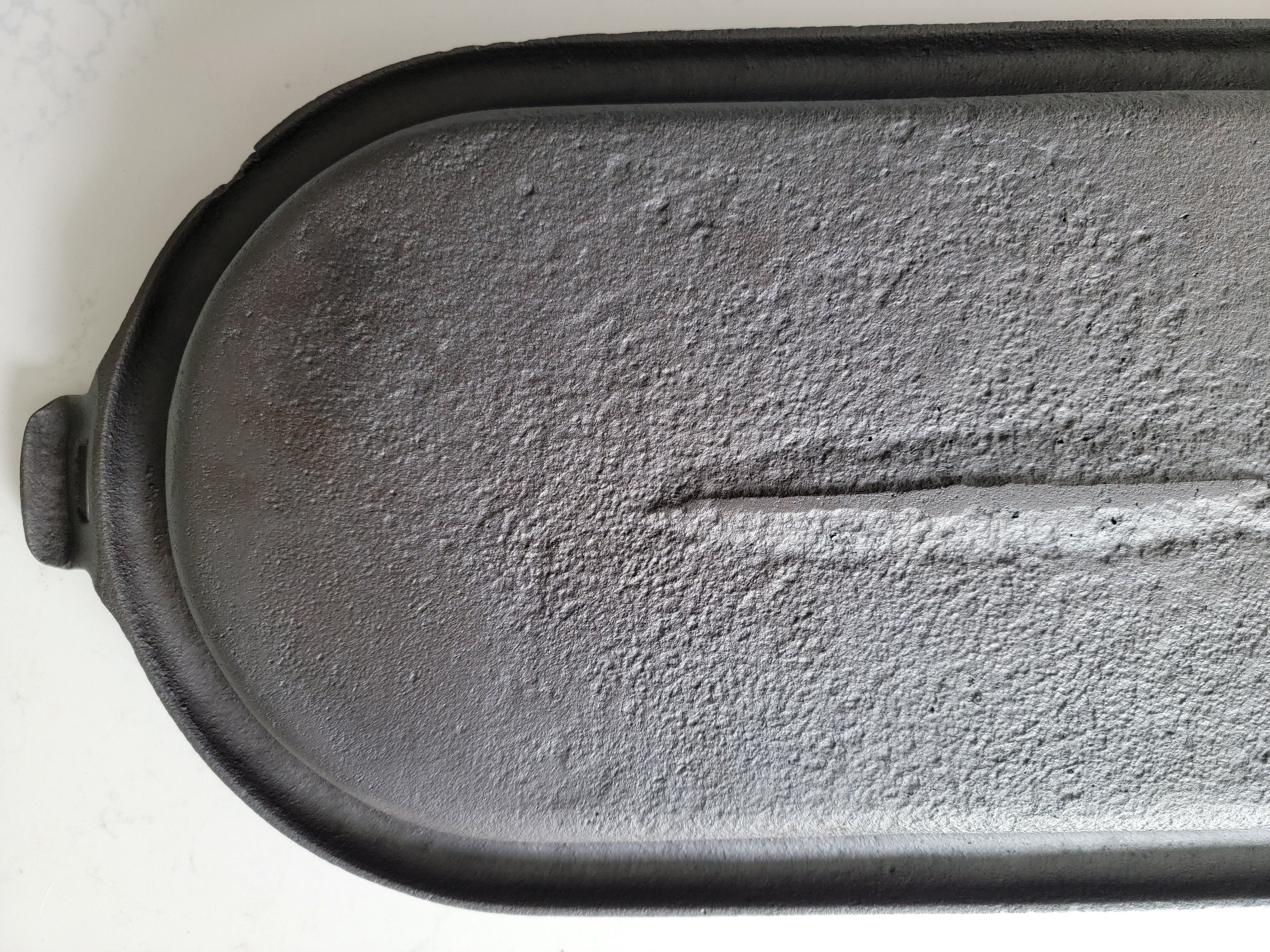Sad Iron/griddle Cast Iron Pre-1900, Restored - Etsy