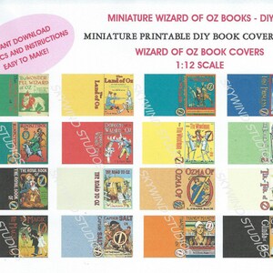 Miniature Wizard of Oz - 1-12 Scale - DIGITIAL DOWNLOAD - Miniature ...