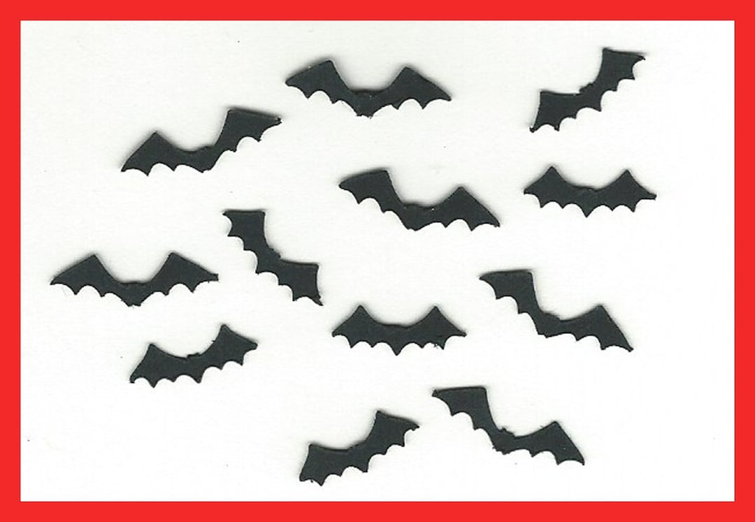Miniature BATS - Set of 12 Tiny Bats - Dollhouse, Fairy Garden, Diorama ...