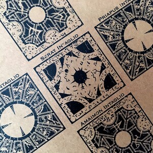 Hellraiser Puzzle Box Schematics Poster - Lithograph Print - Etsy