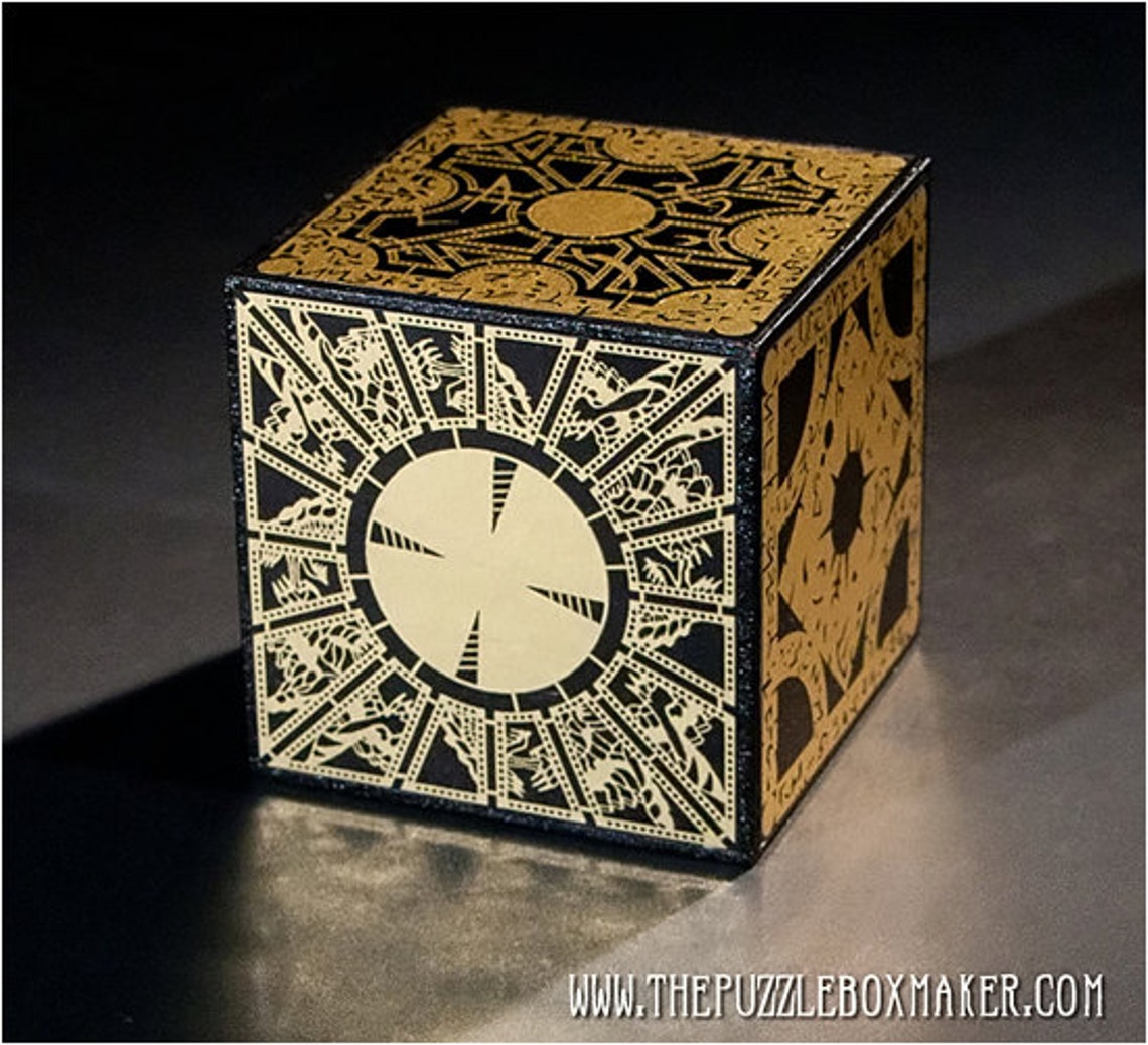 Hellraiser Puzzle Box Foil Face Design - Etsy