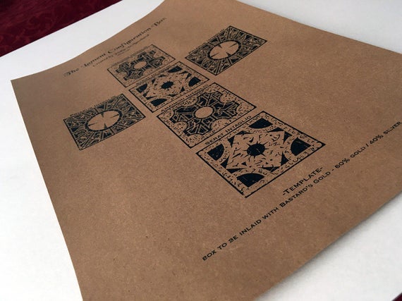 Hellraiser Box Schematics Puzzle Box | Hellraiser Wiki | Fandom