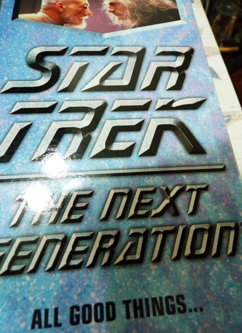 Star Trek the Next Generation: All Good Things...; USED VHS - Etsy