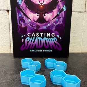 Casting Shadows Board Game Insert: Fits Sleeved/standard Cards & and ...