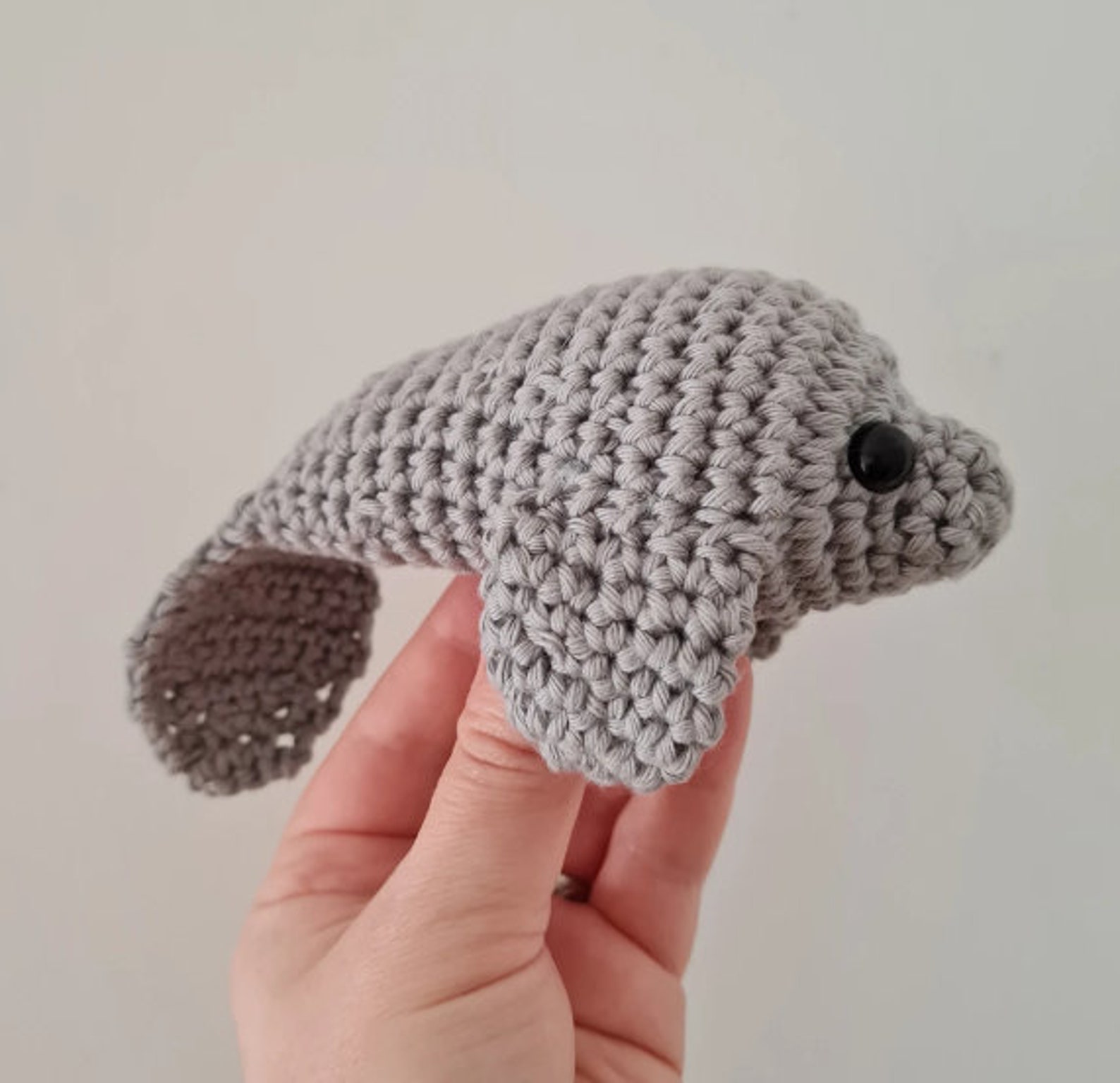 Amigurumi Crochet Manatee, Cute Crochet Manatee, Manatee Crochet ...