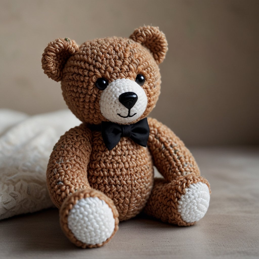 Cute Amigurumi Teddy Bear Crochet Pattern, Amigurumi Teddy, Crochet ...