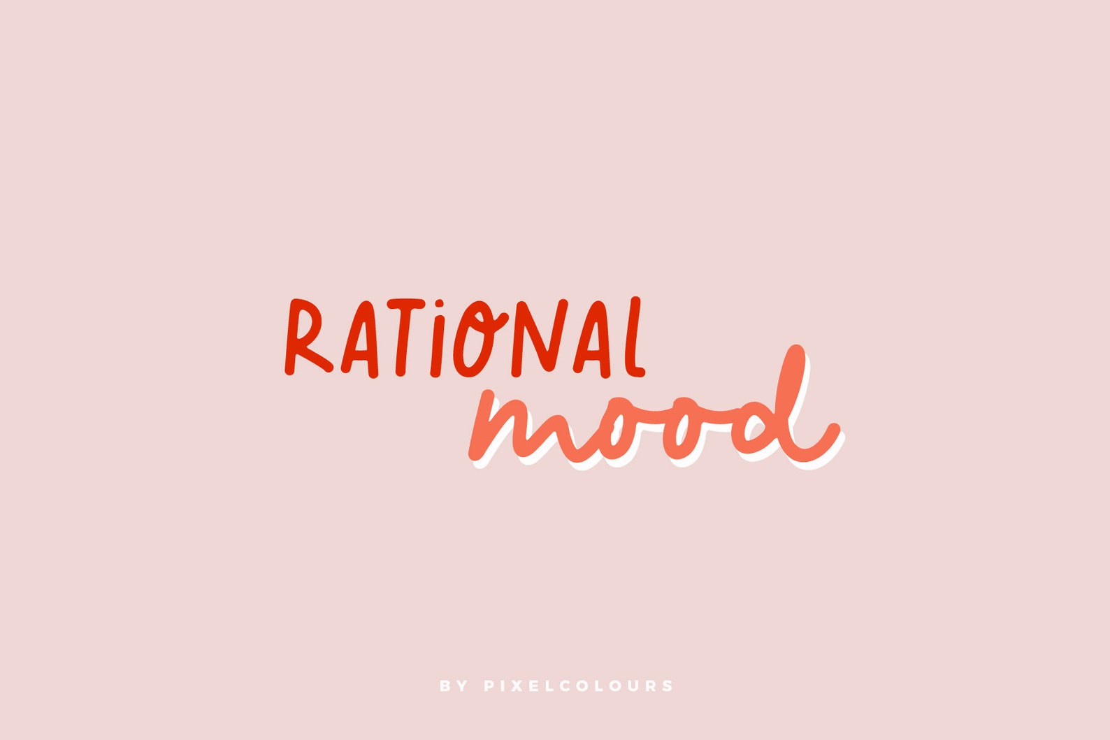 Rational Mood Font and Extras Font Download Uppercase Font | Etsy