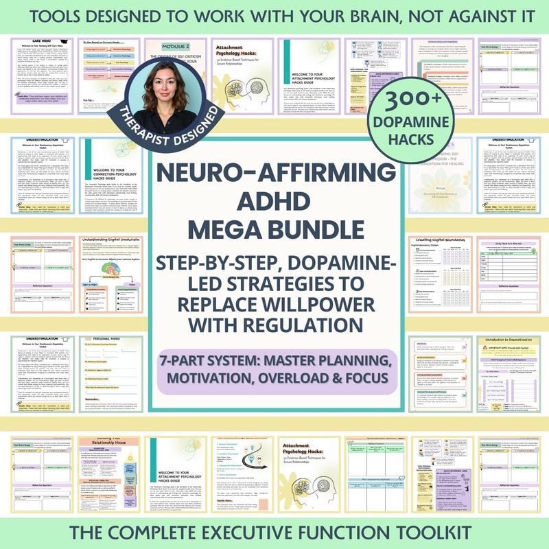 Adhd Tools Digital - Etsy UK