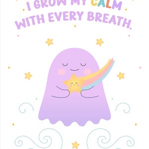 Ultimate Ghost Emotion Posters | Printable Calm Corner SEL | Classroom ...