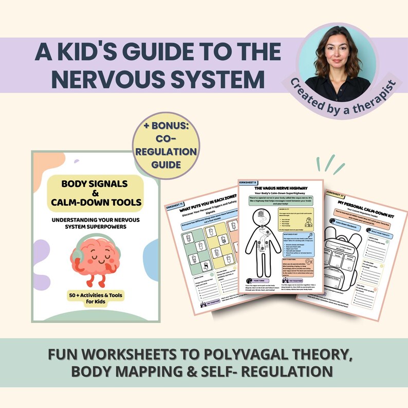 Kids Self Regulation & Co-regulation Polyvagal Nervous System ...