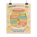 Growth Mindset Poster for Kids, Mindset Magic Jar, Positive ...
