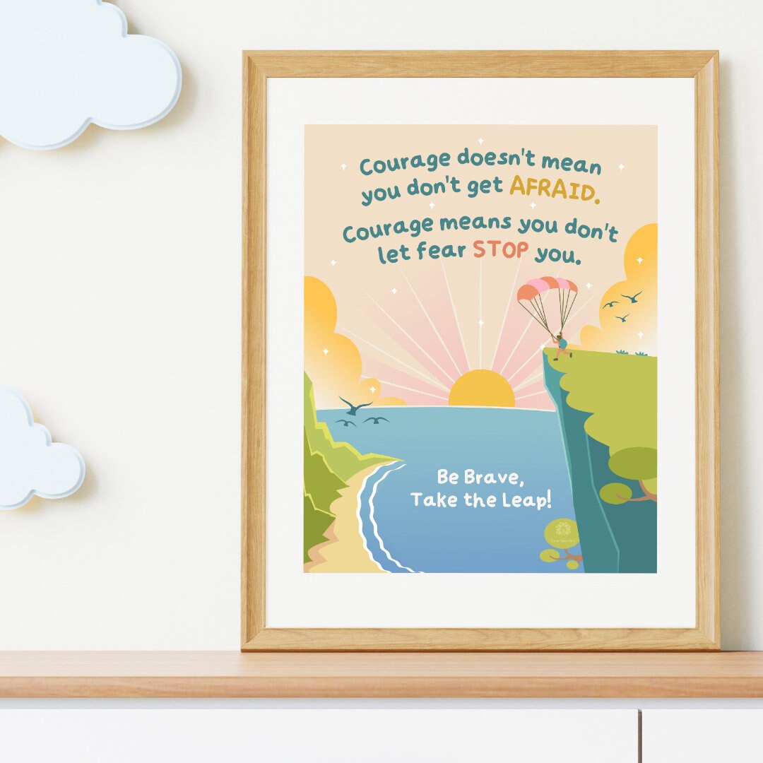 Growth Mindset Poster, Motivational Wall Art Kids, Growth Mindset Decor ...