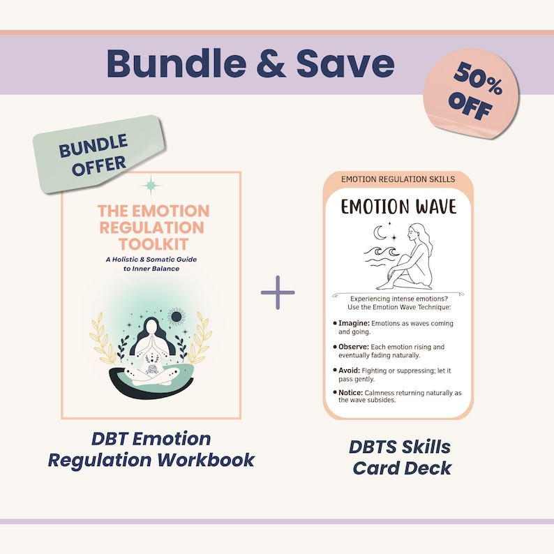 DBT Skills Flashcards: Emotional Regulation & Coping Skills (printable ...