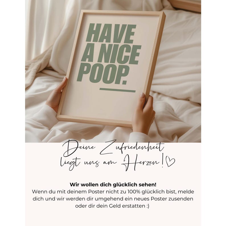 Poster: Have a Nice Poop. | Toilet Poster | Bathroom Wall Art ...