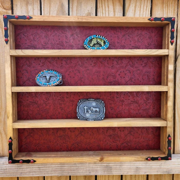 Rodeo Buckle Display - Etsy