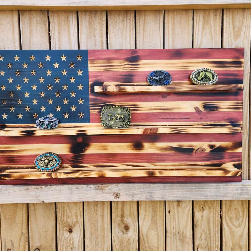 Rodeo Buckle Display - Etsy