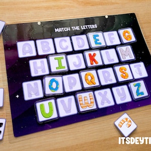 Space-themed Busy Book: Printable Learning Activities (digital Product ...