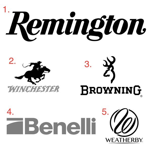 Browning Sticker - Etsy