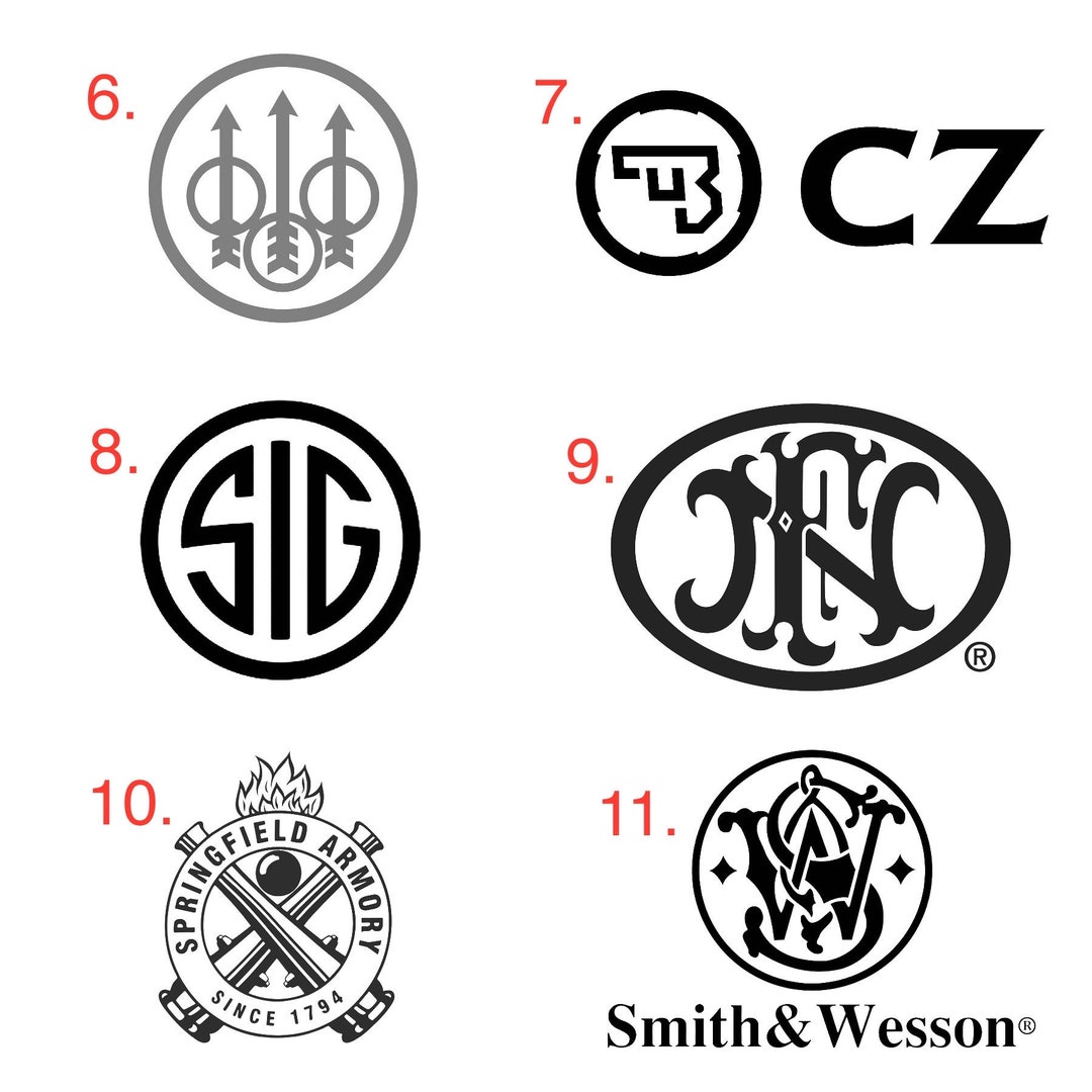 Custom Firearm Stickers II - Etsy