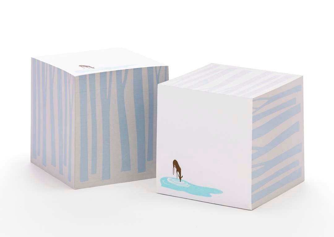 Deer Sticky Note Cube - Etsy