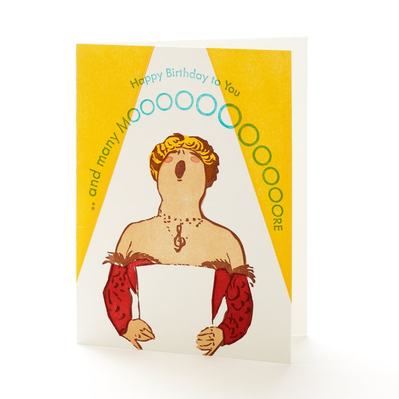 Opera Funny Card - Etsy