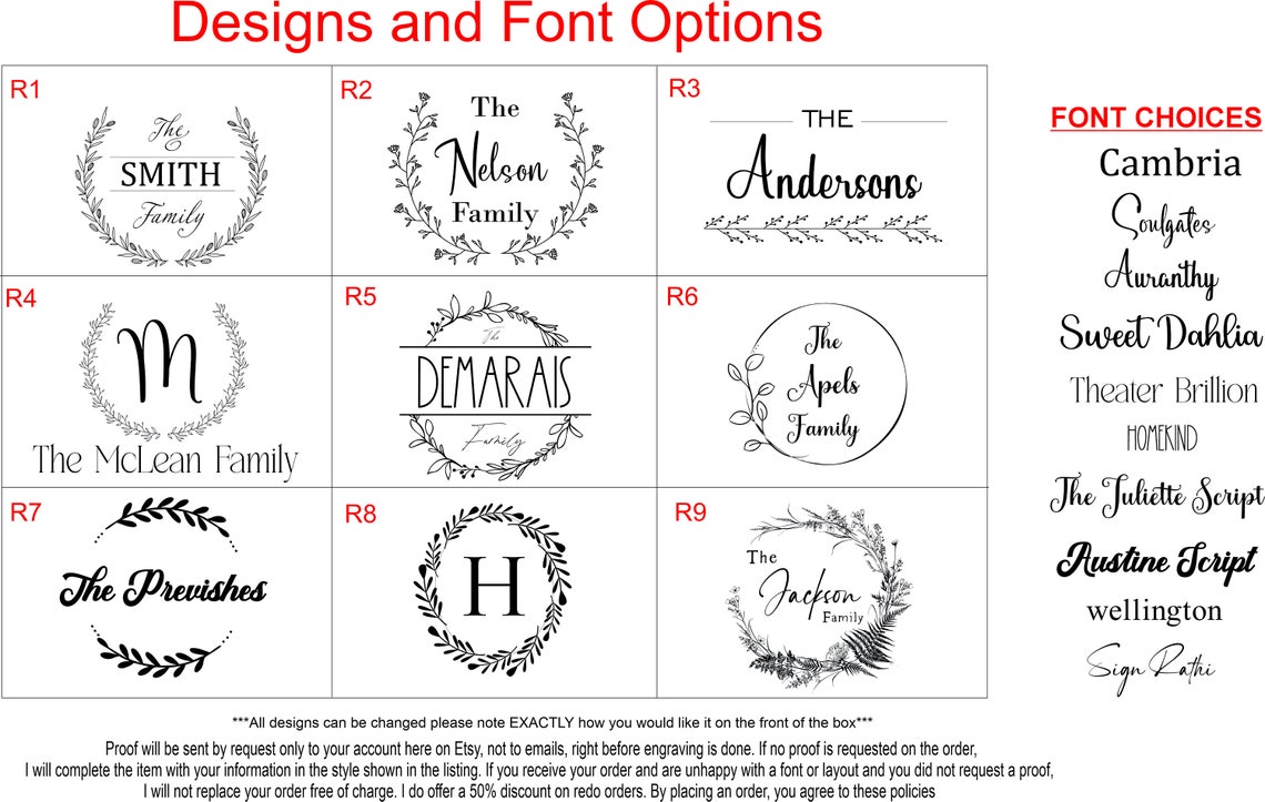 Family Name Gift, Personalized Planter Box, Custom Wood Planter Box - Etsy