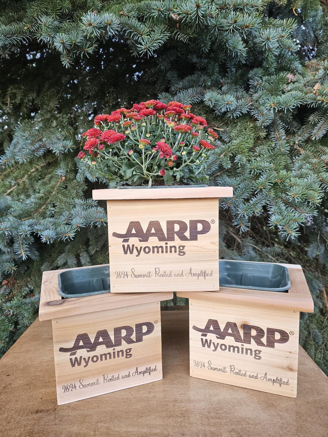 Personalized Planter Box, Custom Wood Planter Box, Custom Logo Design ...