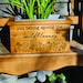 Family Name Gift, Personalized Planter Box, Custom Wood Planter Box - Etsy