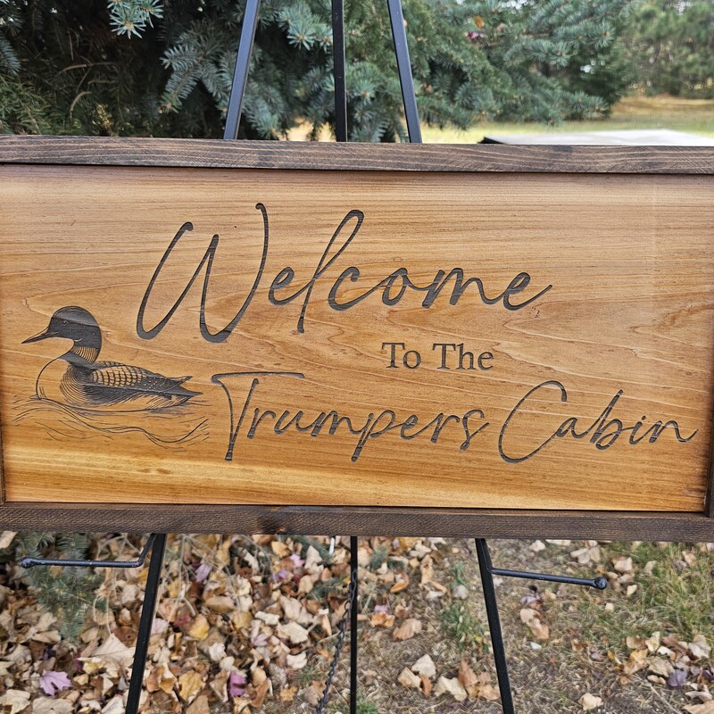 Rustic Cabin Signs - Etsy