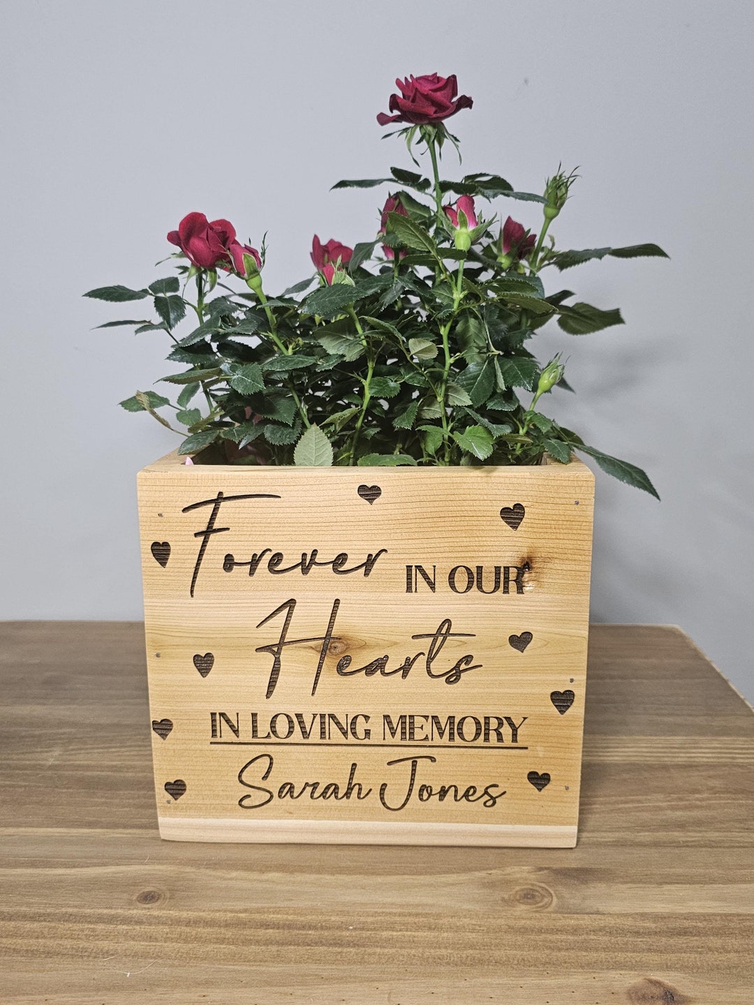 In Loving Memory Flower Pot | Memorial Planter Personalized - Etsy