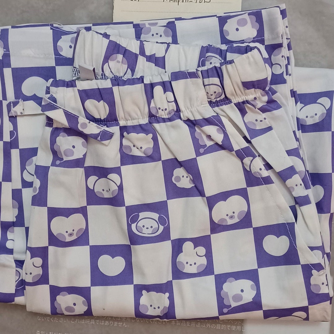 BTS New Bt21 Official Night Pajama - Etsy Canada