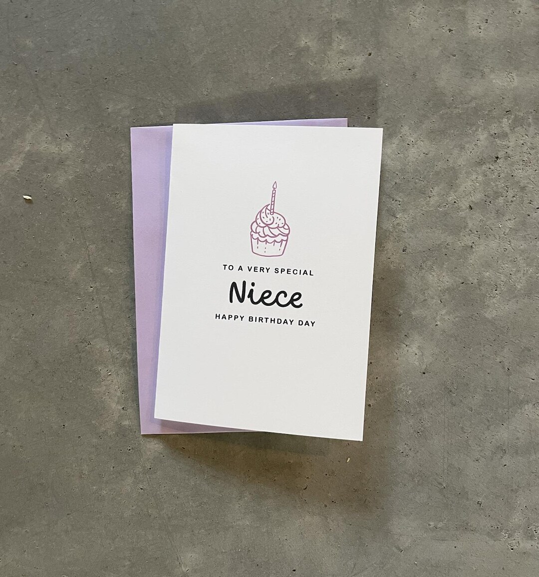 Birthday Card for Your Niece - Etsy